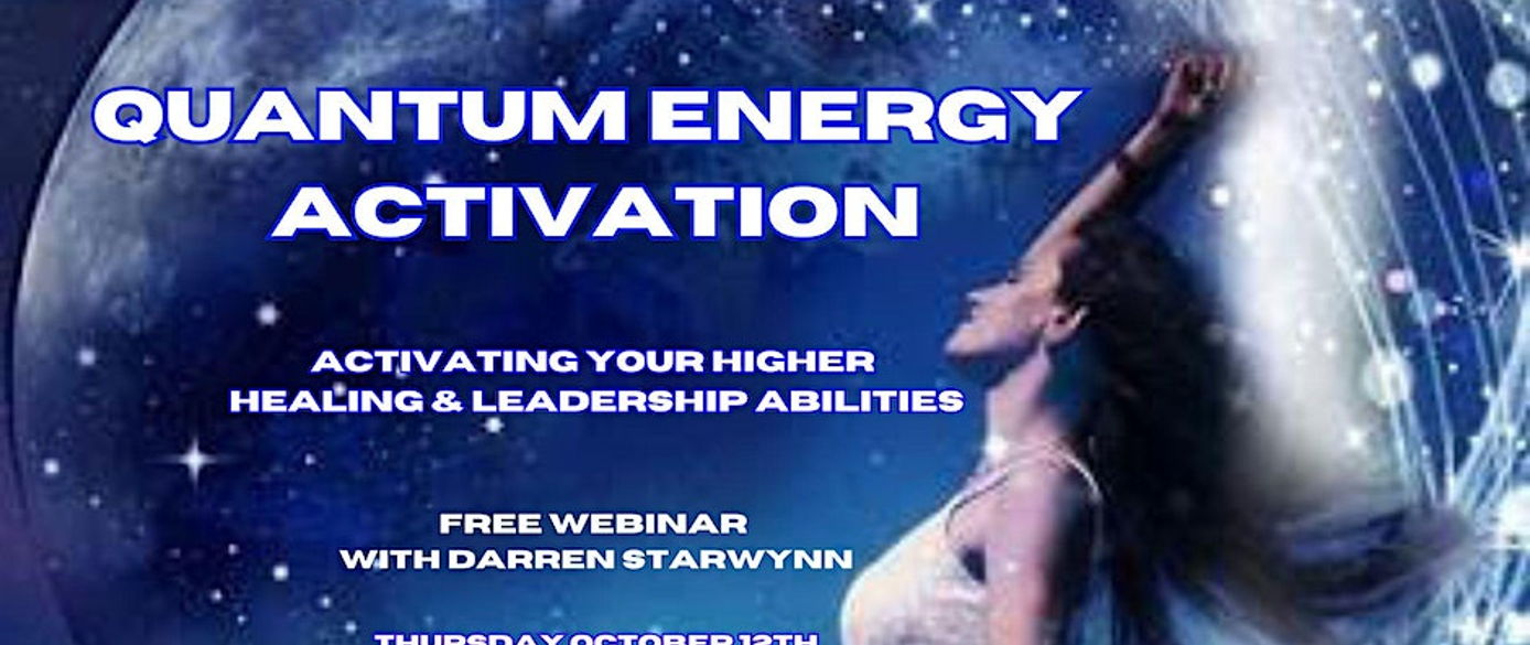 Quantum Energy Activations: Free Webinar – Conscious City Guide