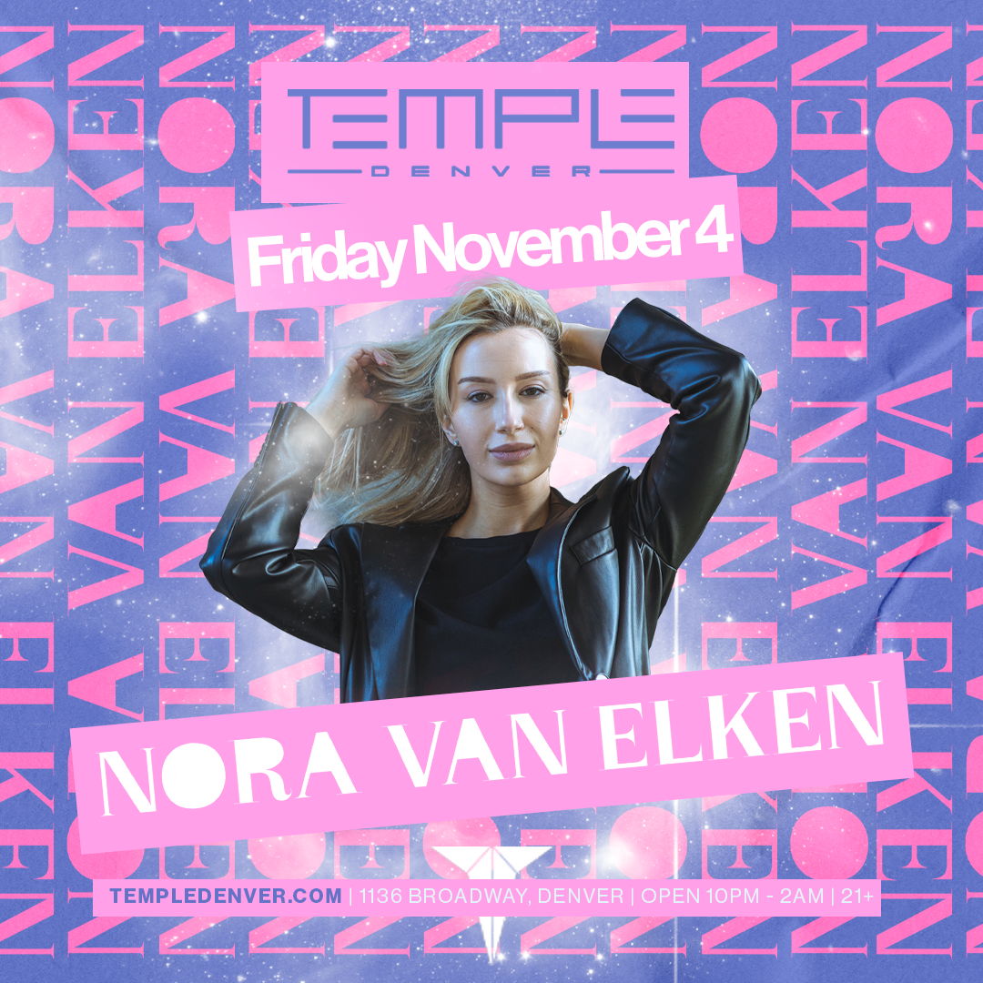 Nora Van Elken at Temple Denver - Events - Universe