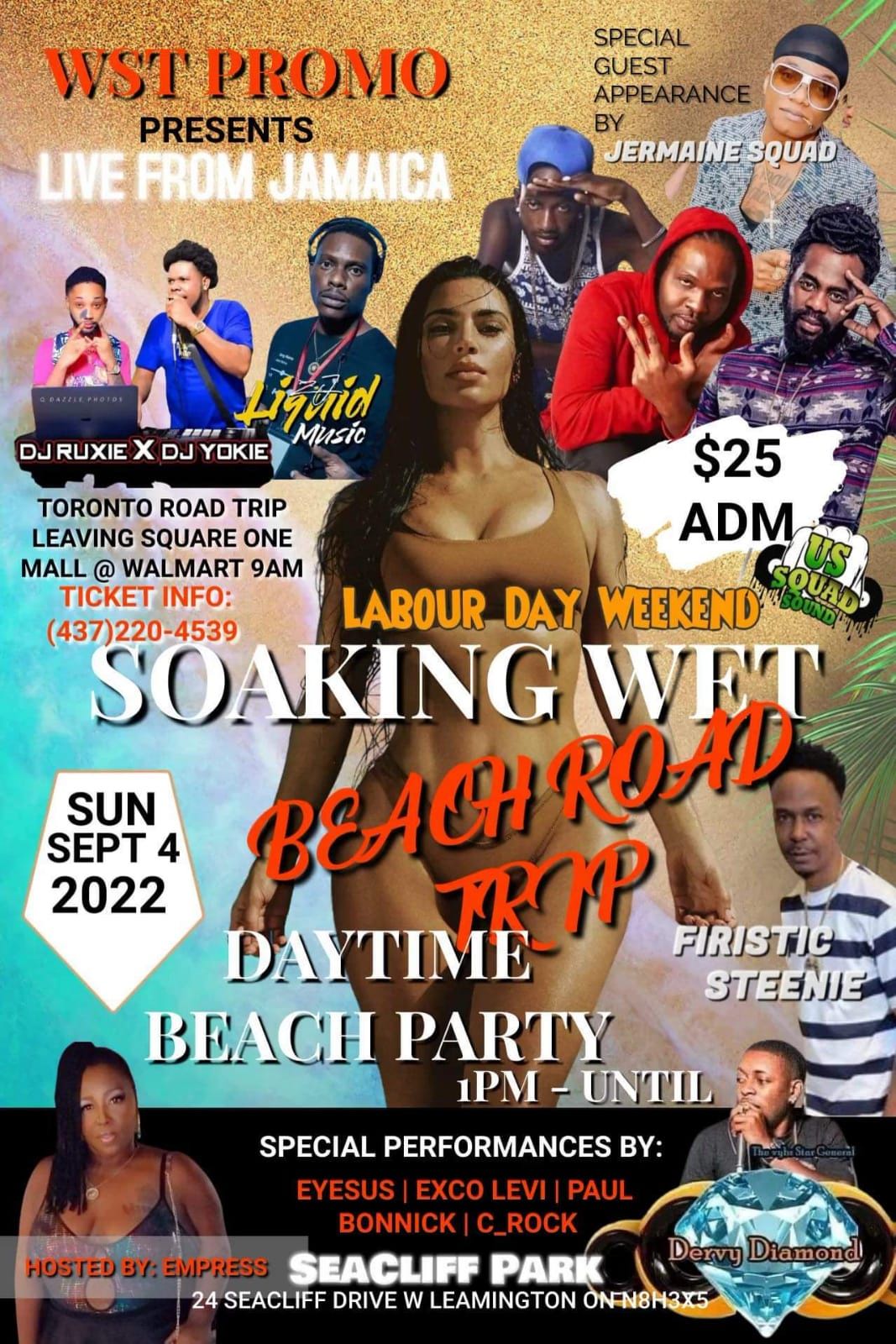 Soaking Wet Events Universe